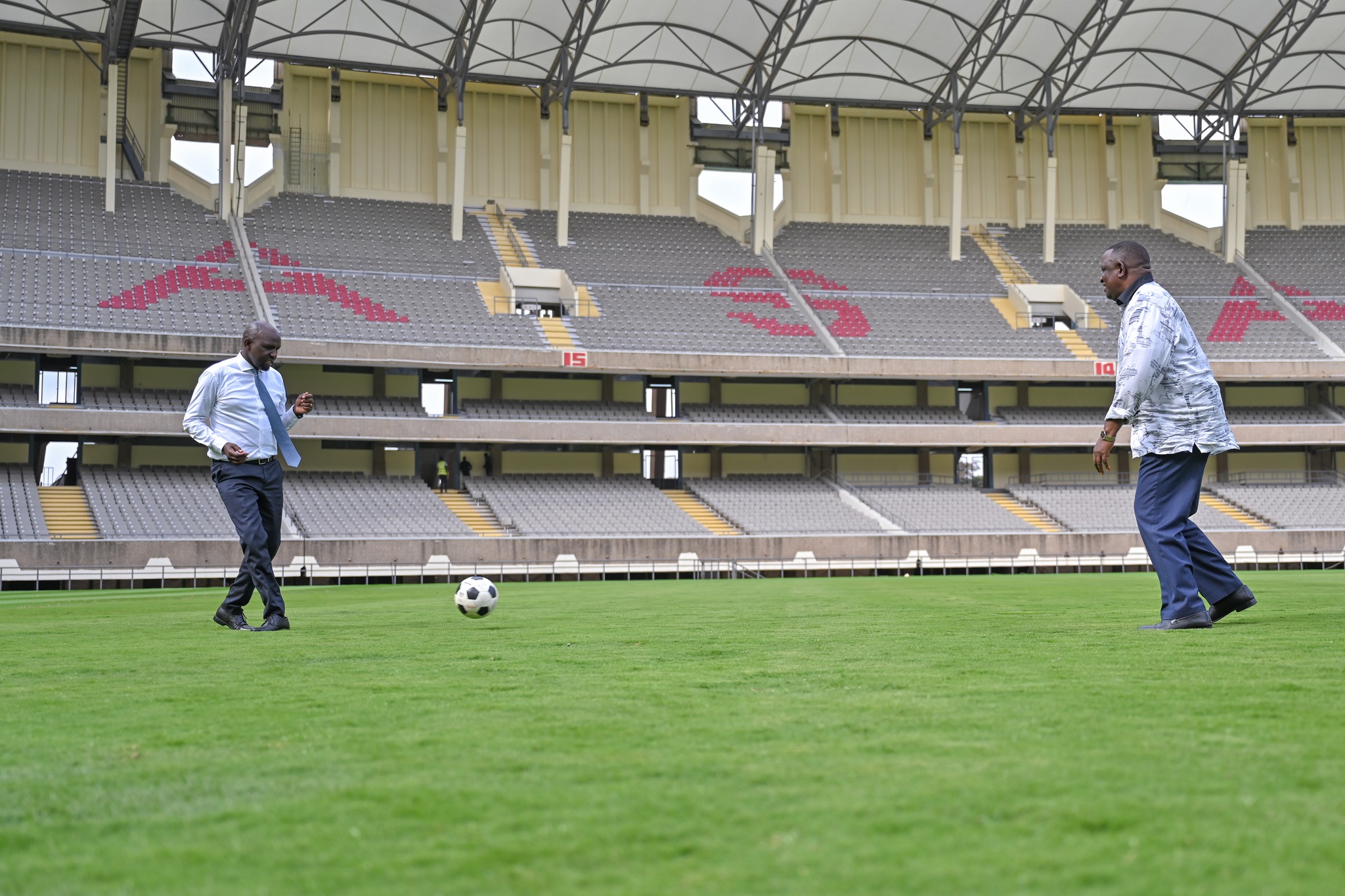 Kenya Steps Up CHAN 2024 Preparations as CSs Murkomen, Mvurya Inspect ...